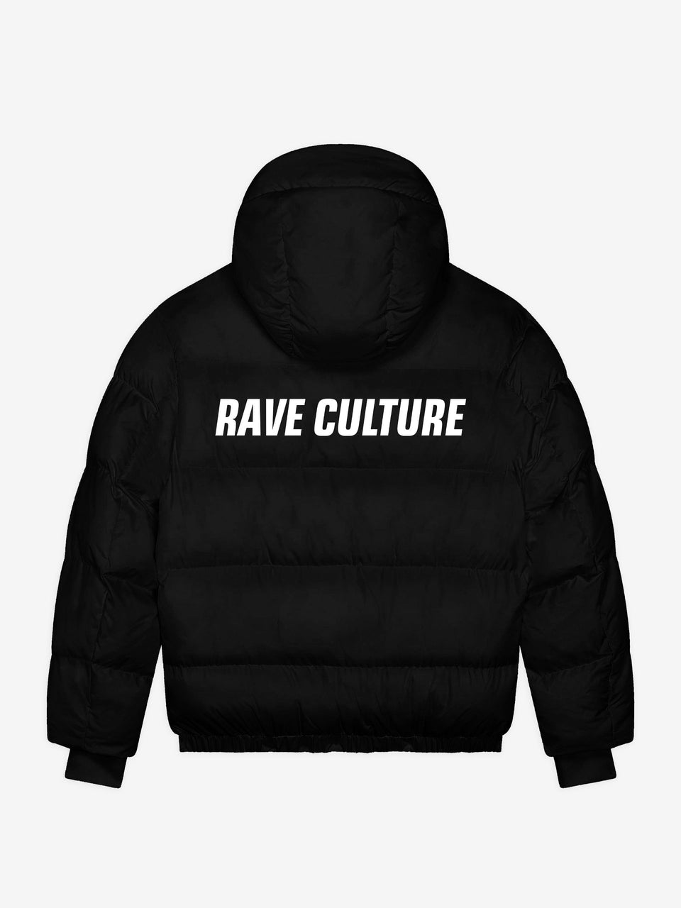 Rave Culture Puffer Jacket - Black – Rave Culture Shop