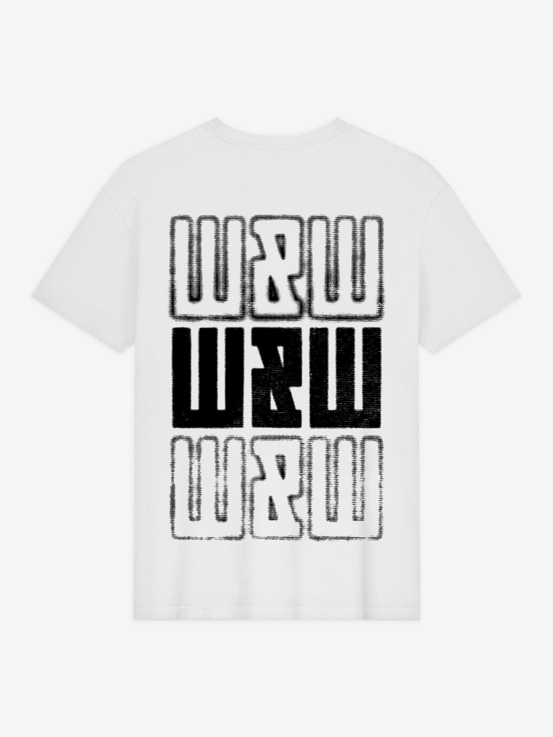 W&W Triple Logo T‑Shirt - White – Rave Culture Shop
